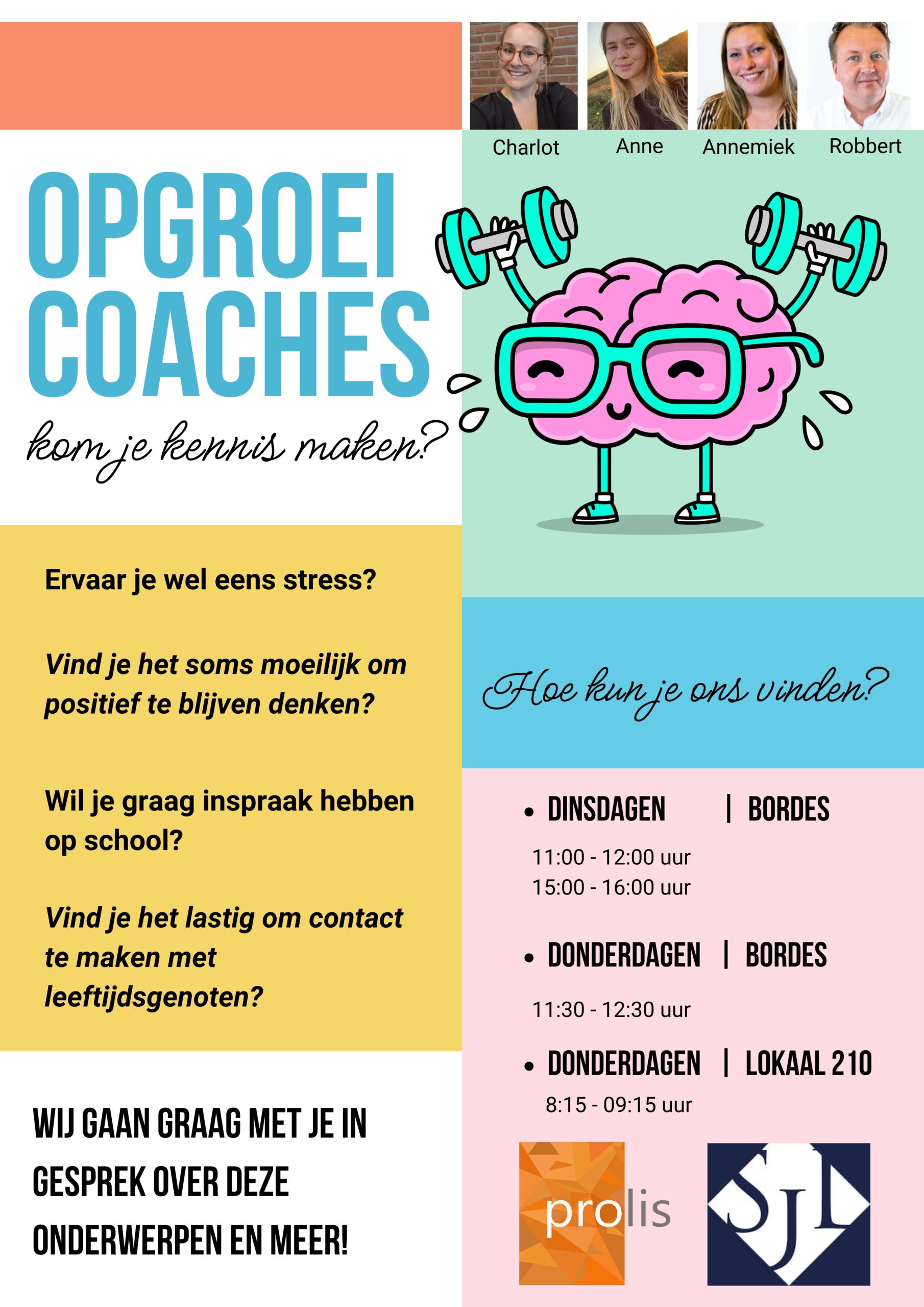 Opgroeicoaches – Kom je kennismaken? | Sint-Janslyceum